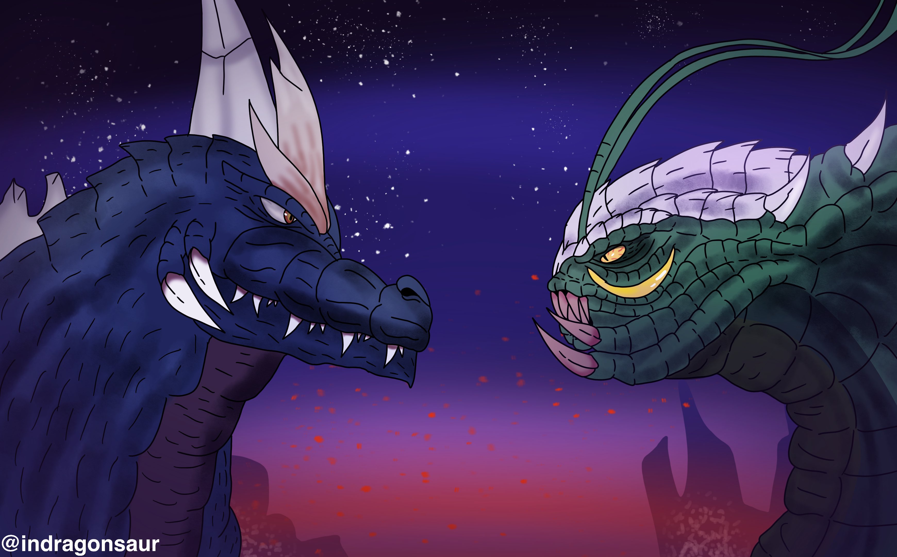 Space Godzilla Vs King Ghidorah