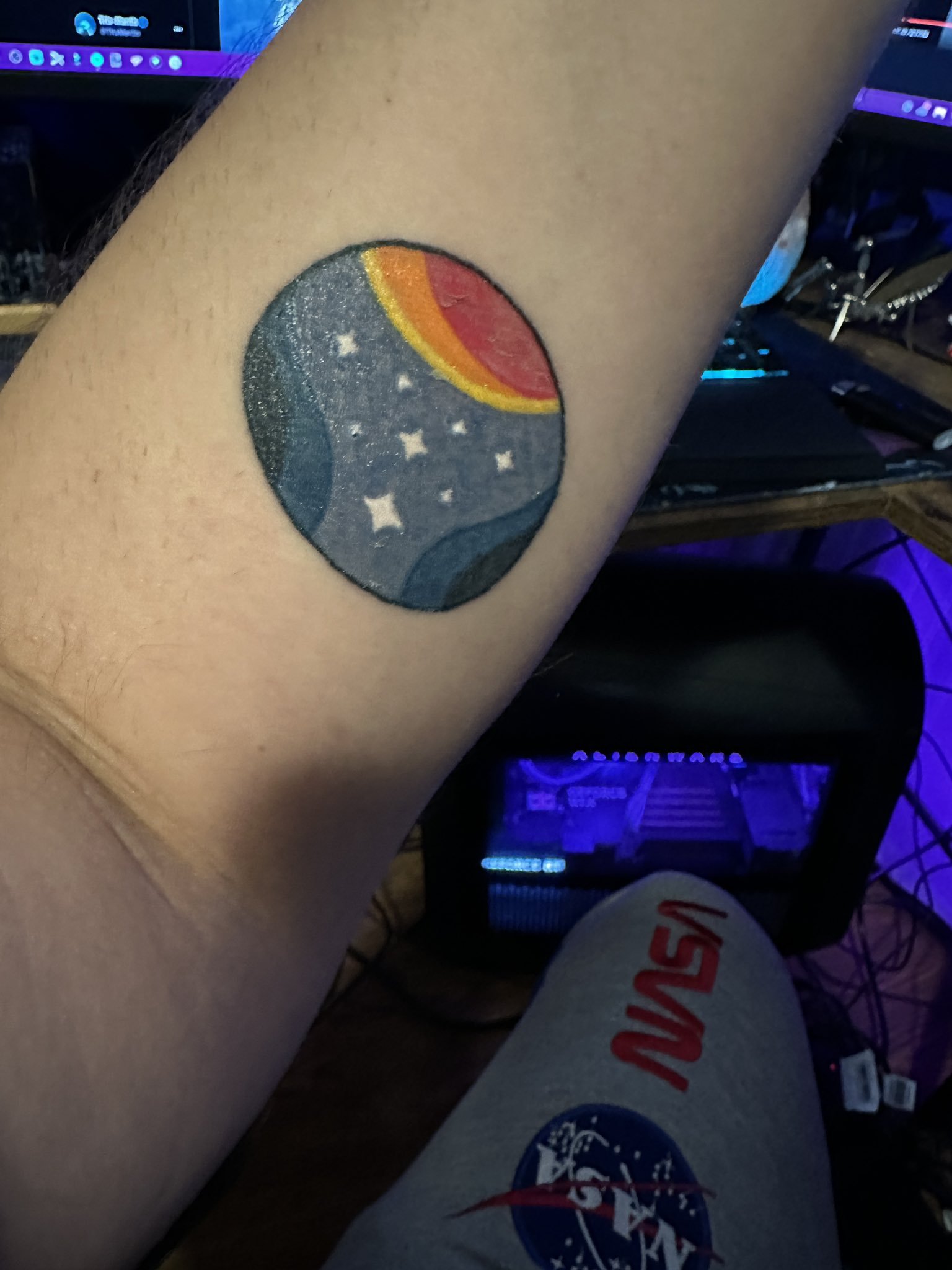 Nasa Solar System Tattoo