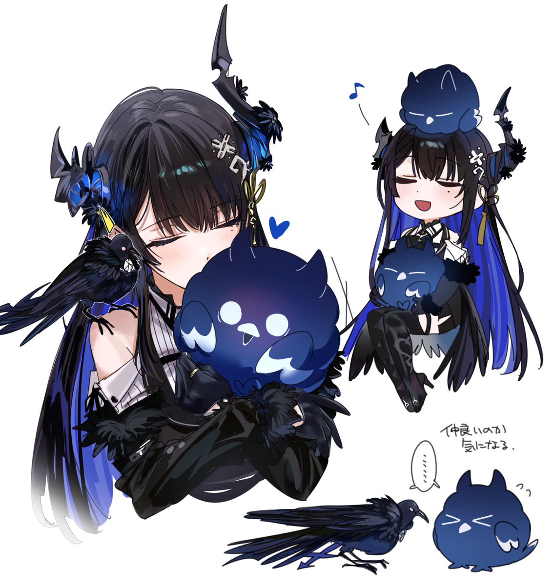 #RavenCrafts 」|よもさかのイラスト