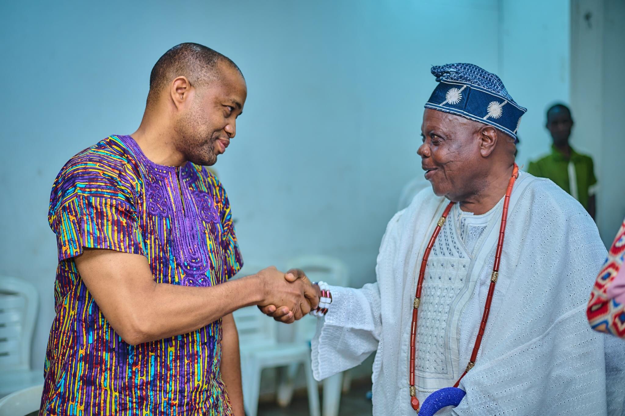 Edmund Obilo Wedding See What Happened Moment Ooni Of Ife Sighted His