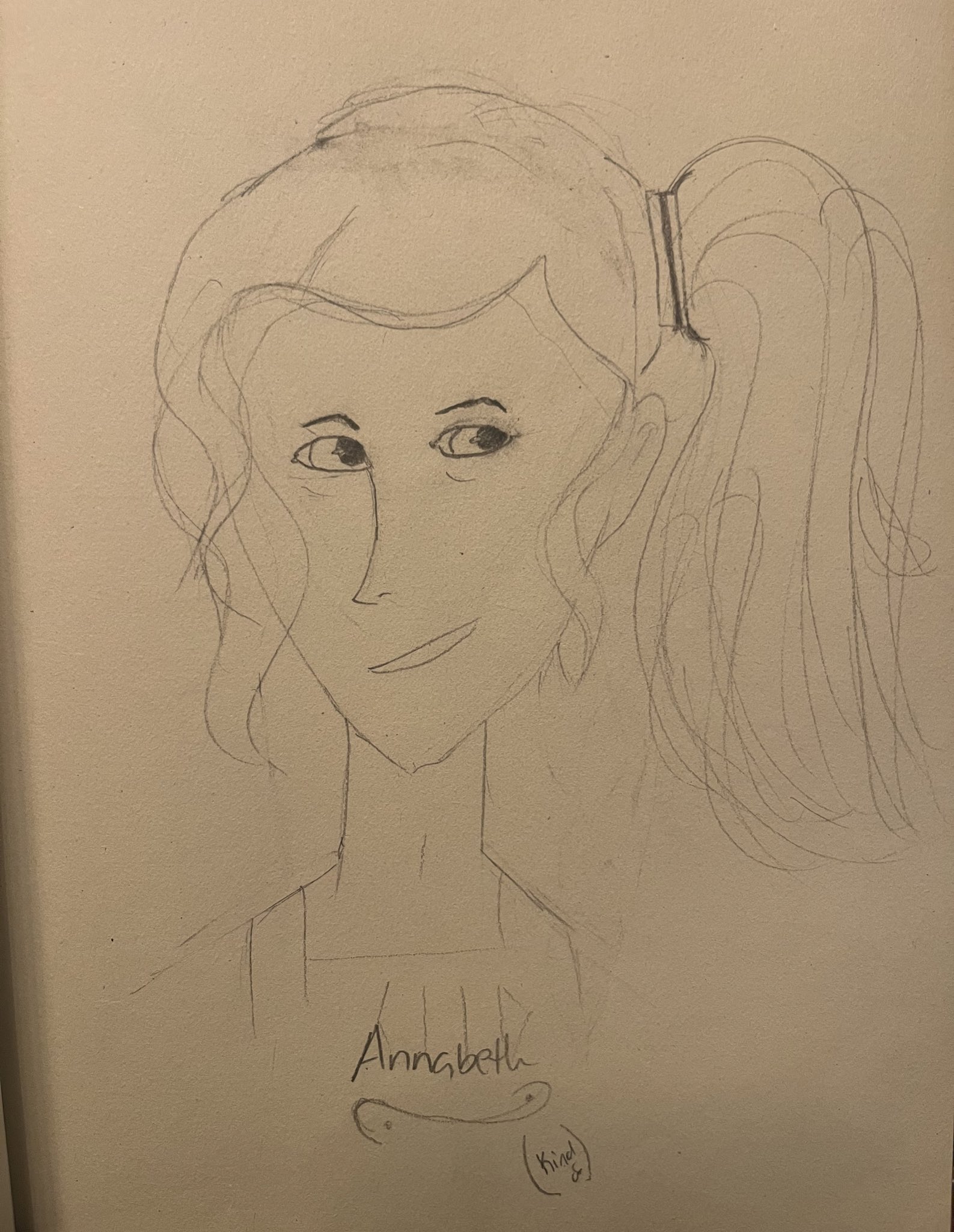 Annabeth Chase Drawing