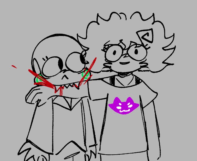 Homestuck Calliope X Roxy