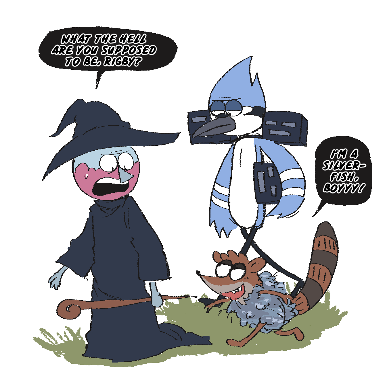 Regular Show Mordecai And Rigby Quotes 2389