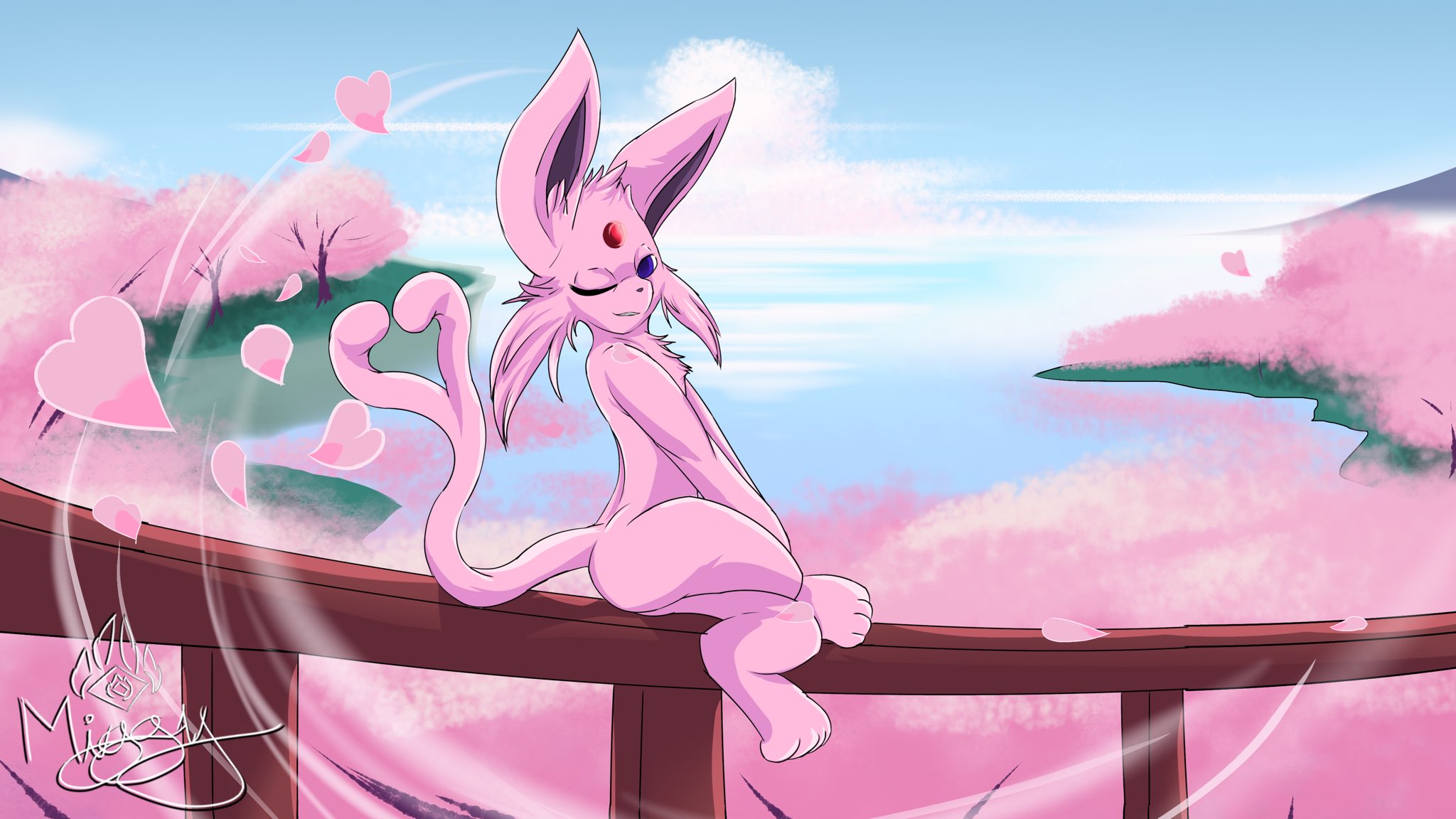 Espeon Sitting