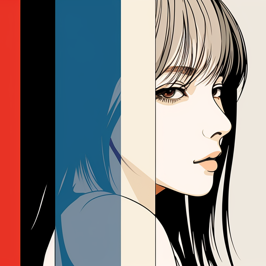 Quick Prompt Share Prompt: anime girl, minimal, bold, line art ...