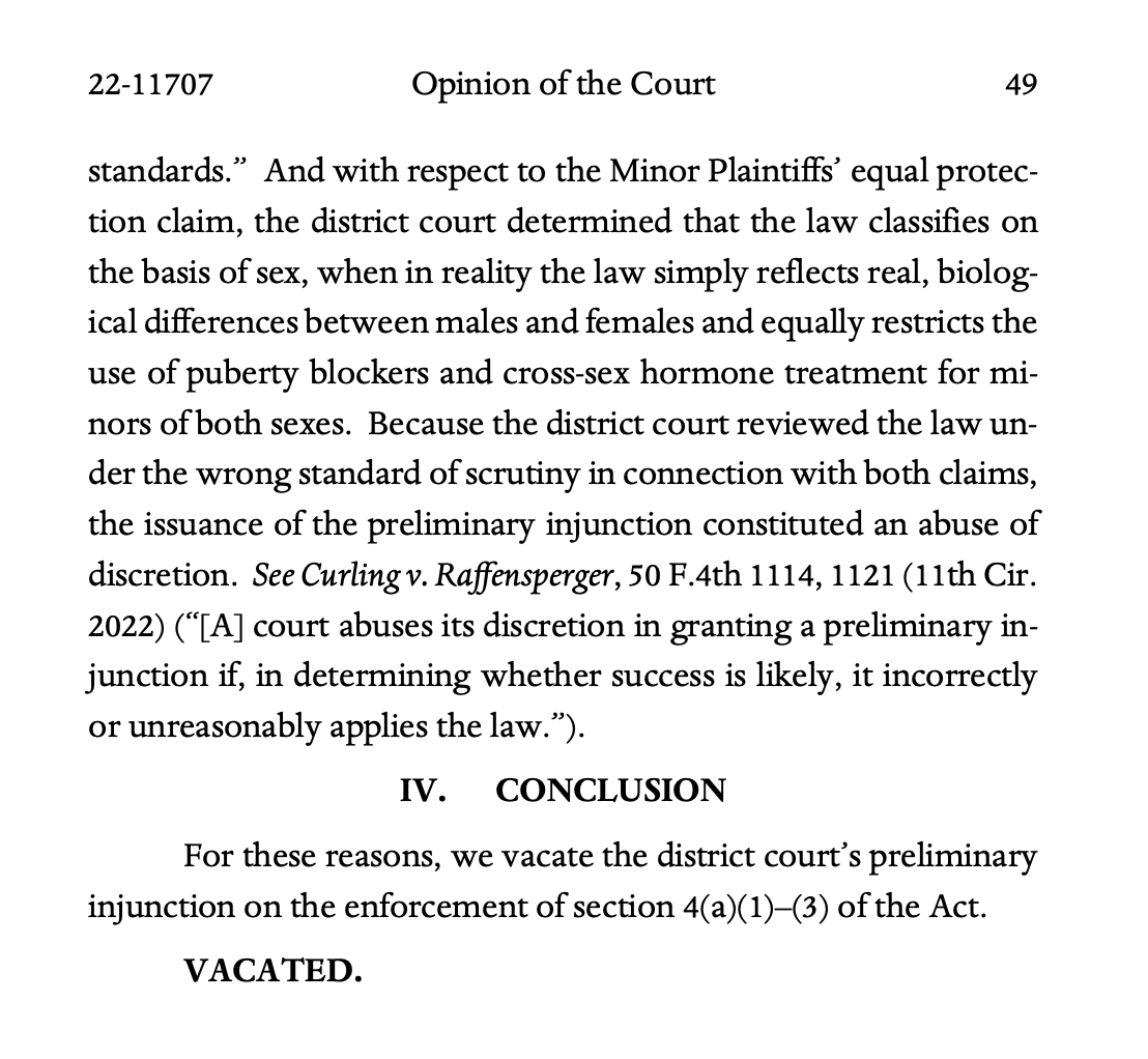Breaking Eleventh Circuit Allows Enforcement Of Alabamas Ban On
