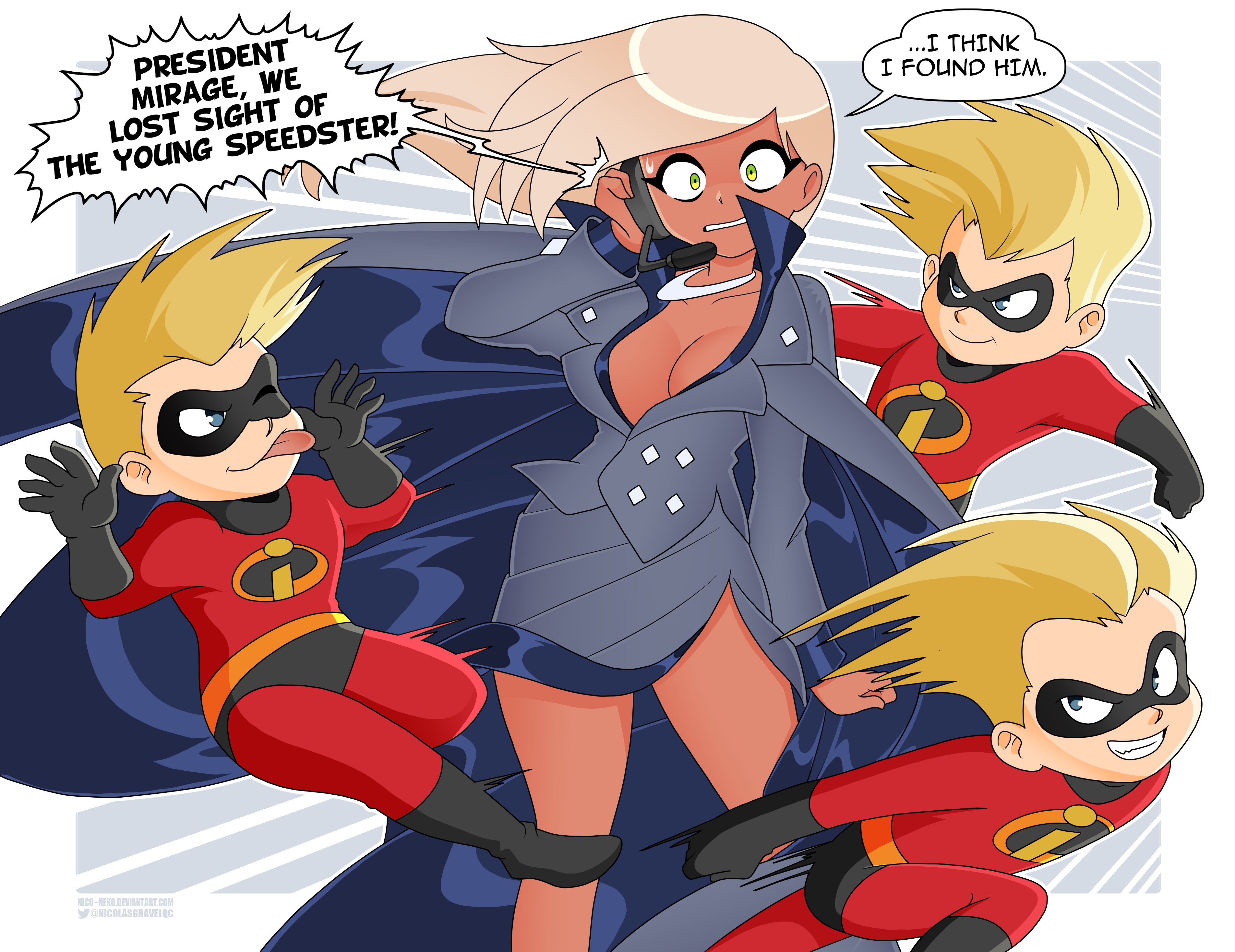 The Incredibles Mirage Deviantart