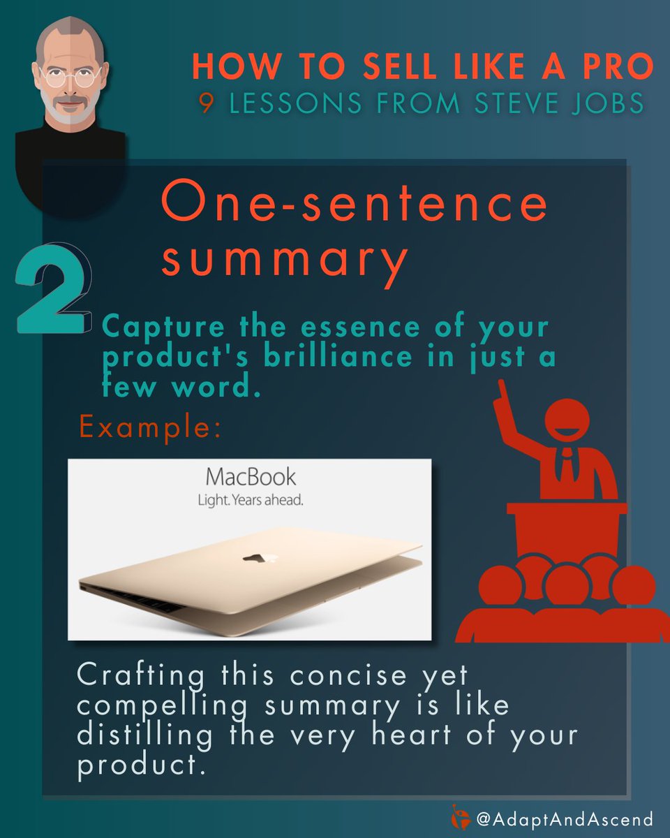 How to sell like a pro? Step 1: Create a problem. Step 2: Present a ...