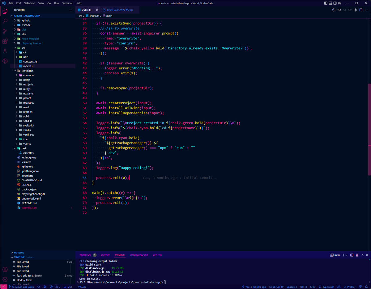 15 Beautiful VSCode Themes 1. Celestial - Thread from Andrej ⚡️ @reactive_dude - Rattibha