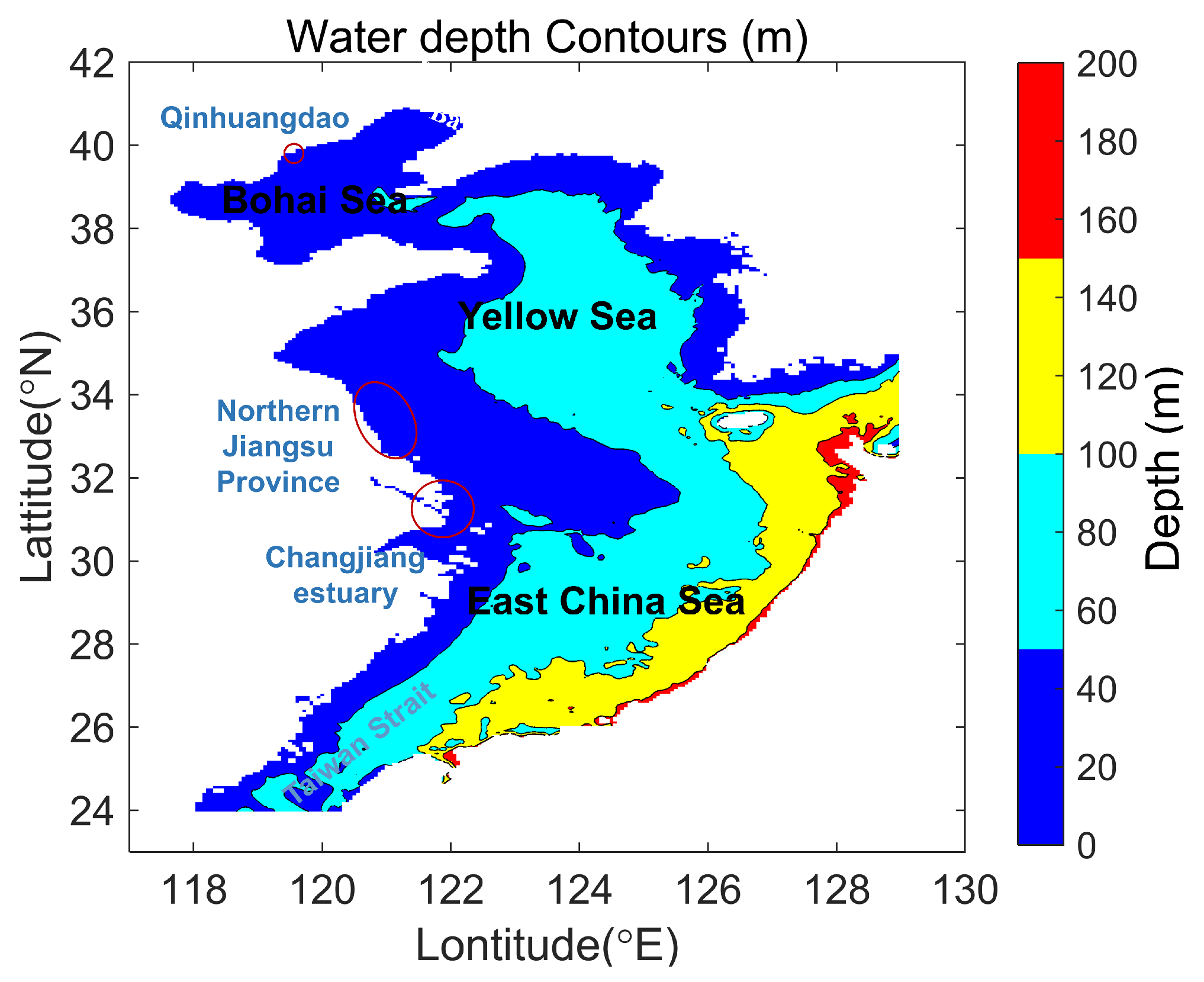 Yellow Sea World Map China Map And Satellite Image