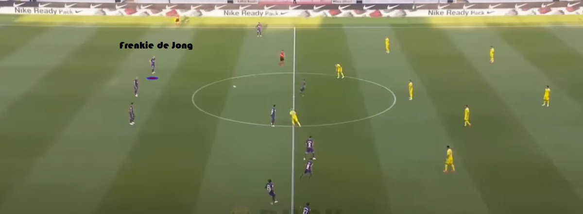 Xavi Hernández's approach to midfield configuration during the previous ...