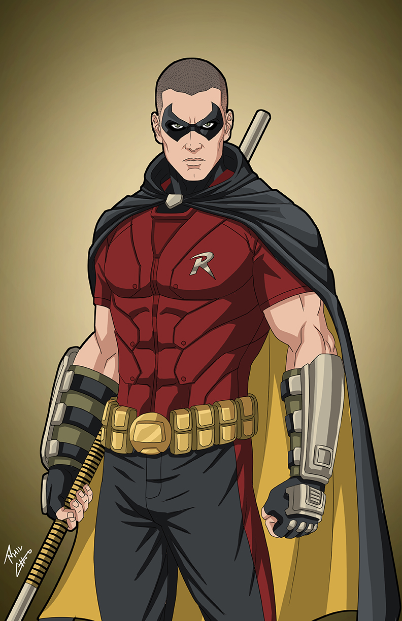 Arkham Red Hood Deviantart Redhood Blackmask Dc Artwork, Red Hood,