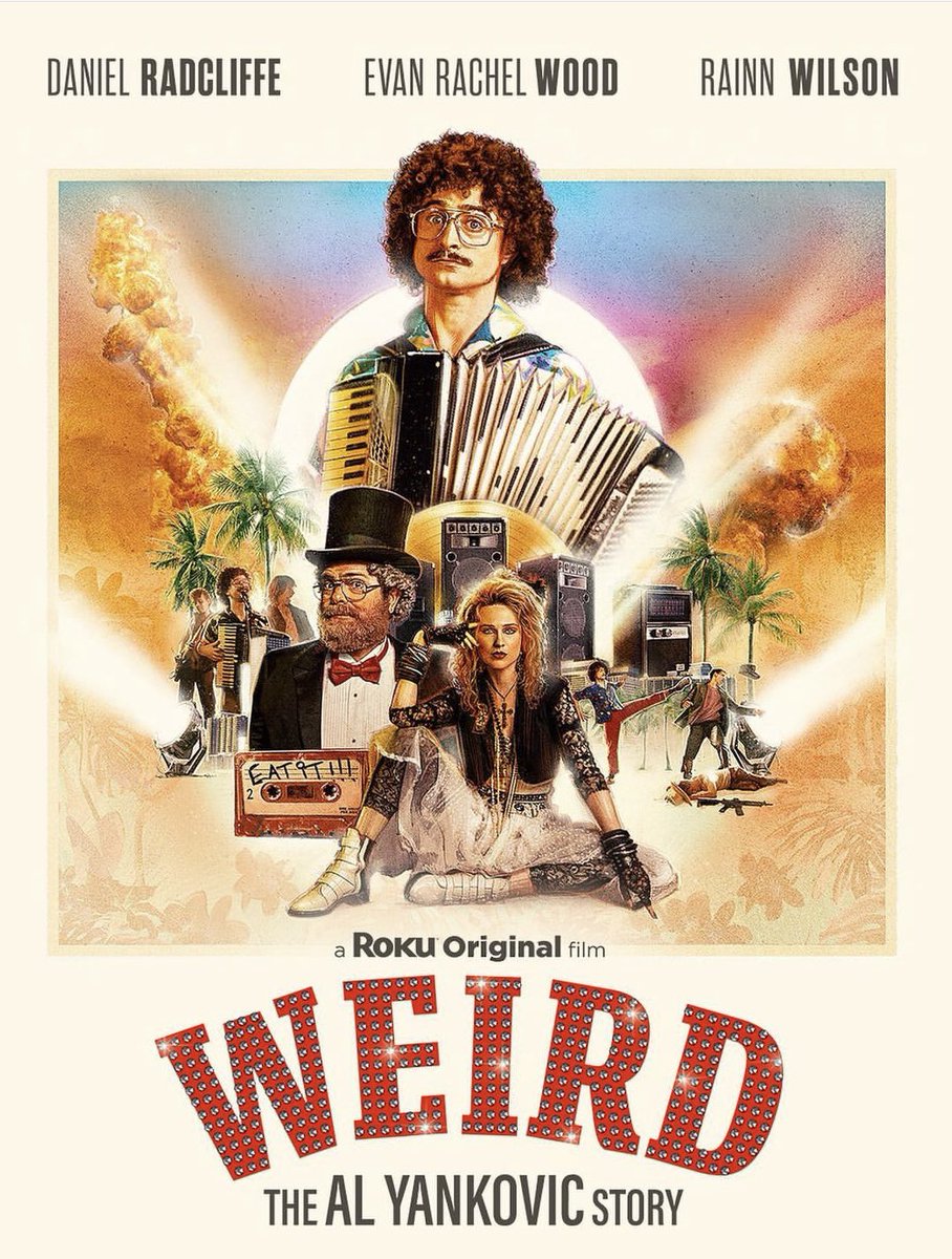 It’s been almost a year since our movie WEIRD: THE AL YANKOVIC STORY ...
