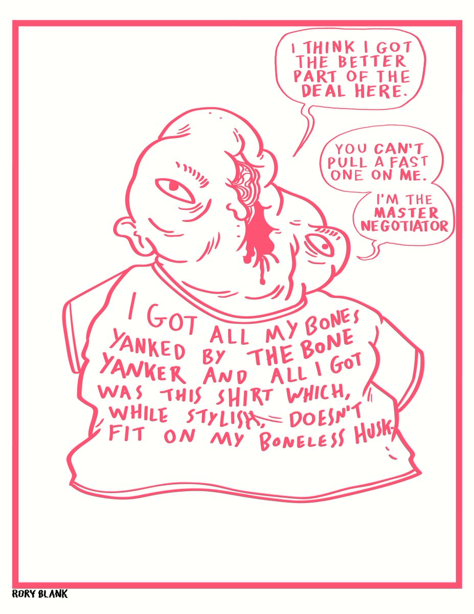 「The Bone Yanker 」Rory Blankの漫画