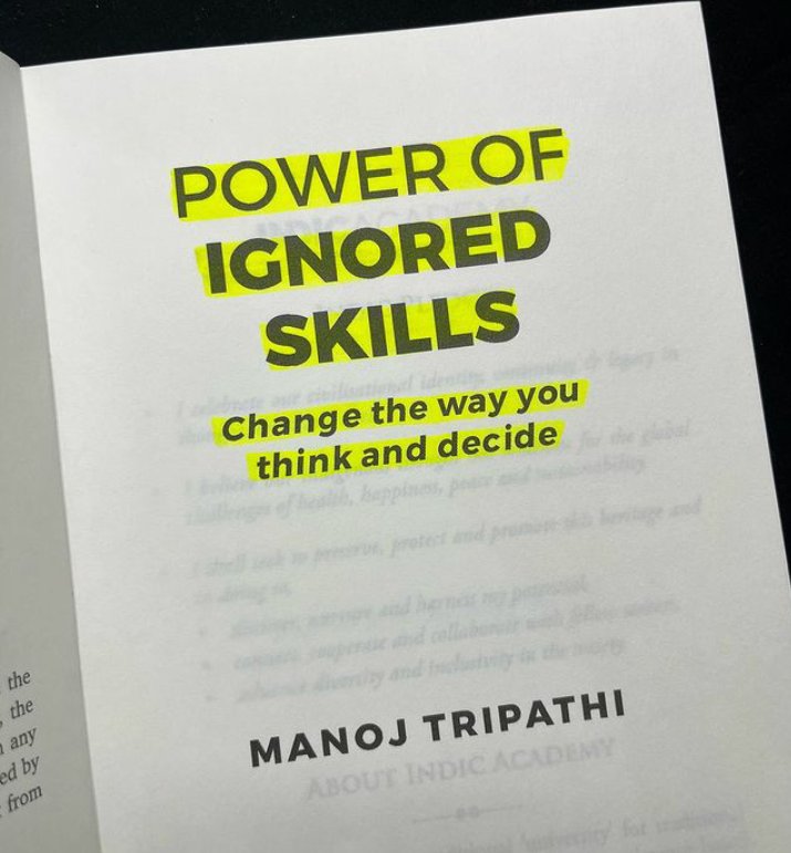 9 Lessons You Should Read From The Book "Power Of Ignored Skills ...