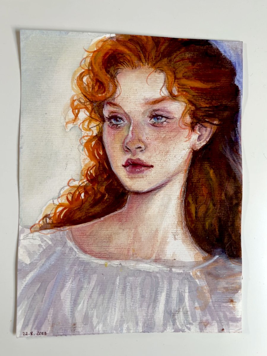 「Guys help I got professional watercolour」|sophscrib | 🎗のイラスト