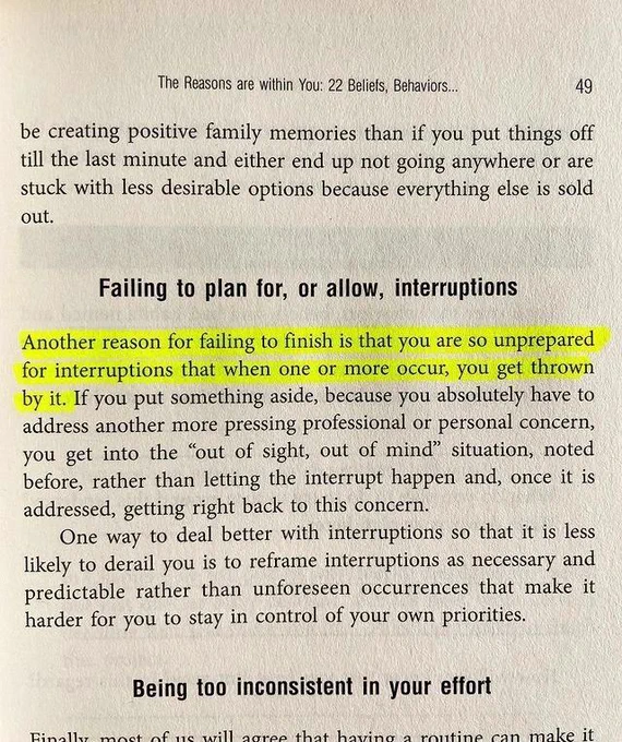 HOW TO FINISH EVERYTHING YOU START: -Thread- - Thread from Zafar Mirzo ...