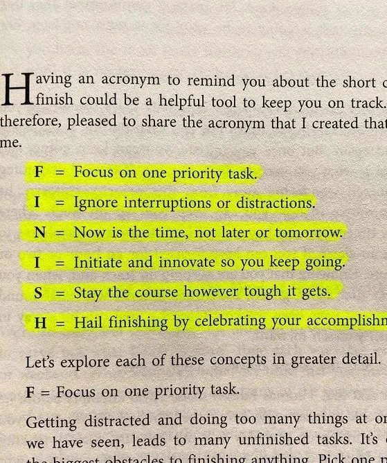 HOW TO FINISH EVERYTHING YOU START: -Thread- - Thread from Zafar Mirzo ...