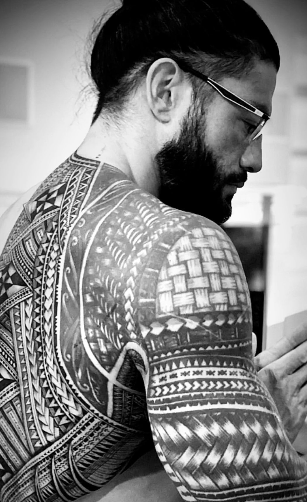 Roman Reigns Tattoo Template