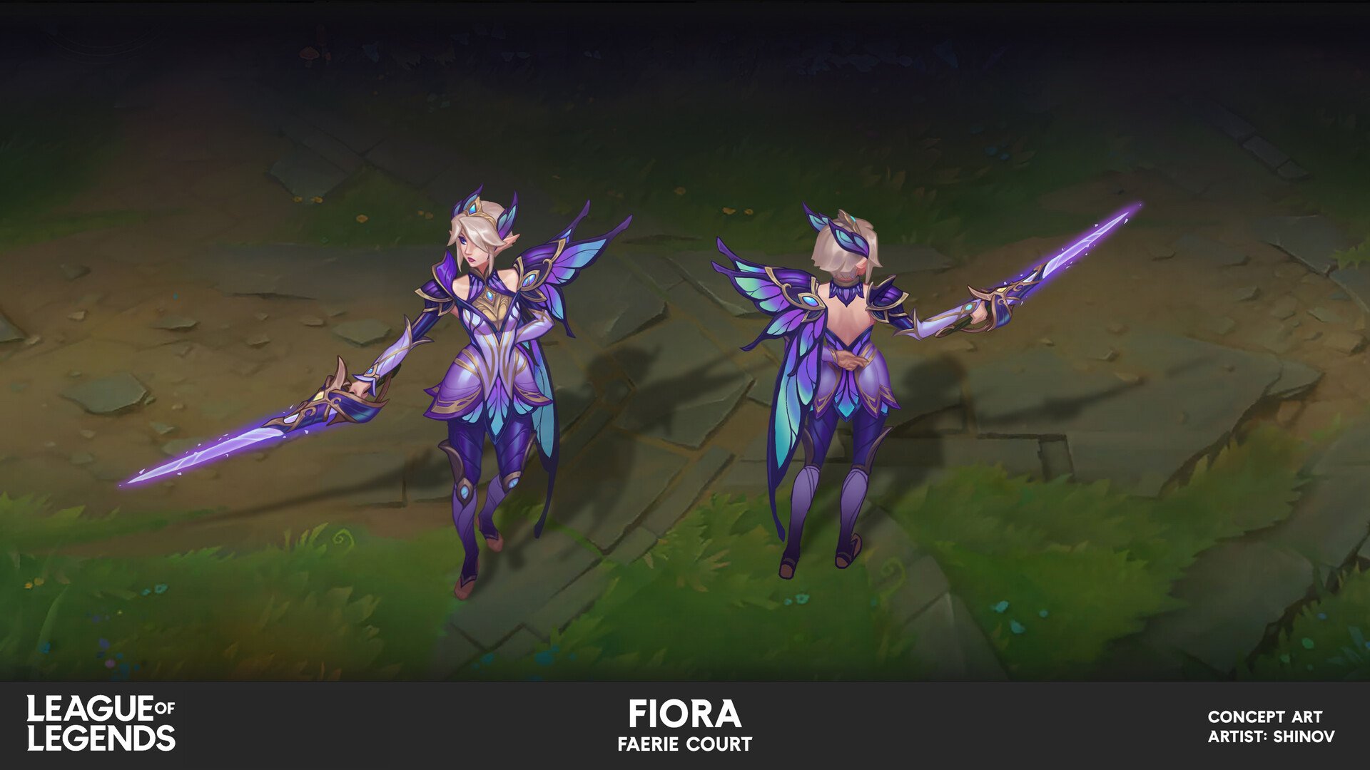 League Of Legends Fiora Art