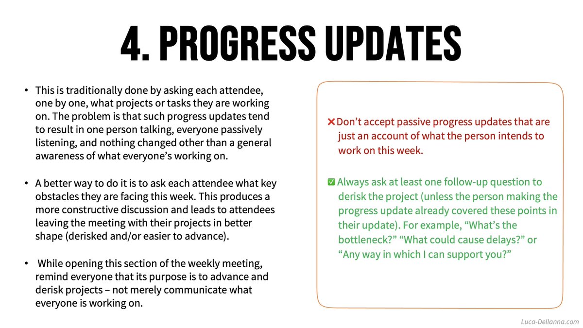 Great weekly team meetings are defined by effectiveness. Their ...