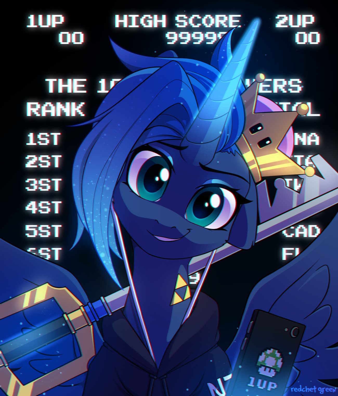 Gamer Luna Mlp