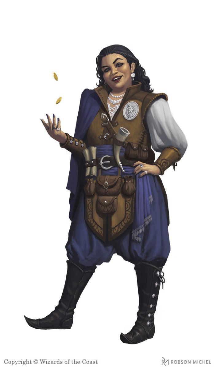 Linene Greywind", made for #DnD - Phand」|Robson Michelのイラスト