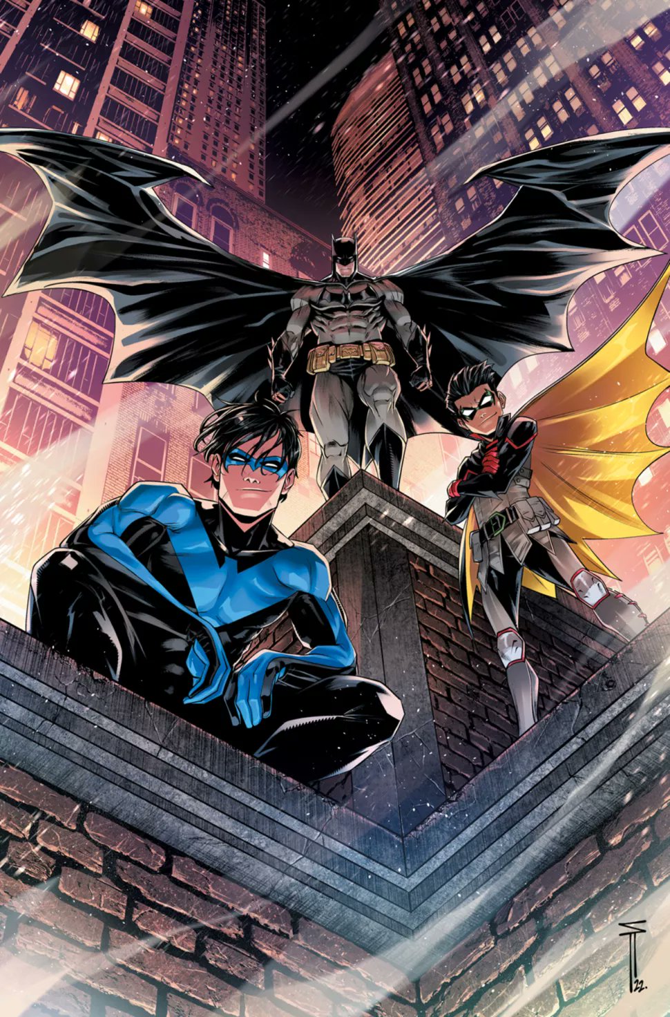 Batman And Nightwing And Robin