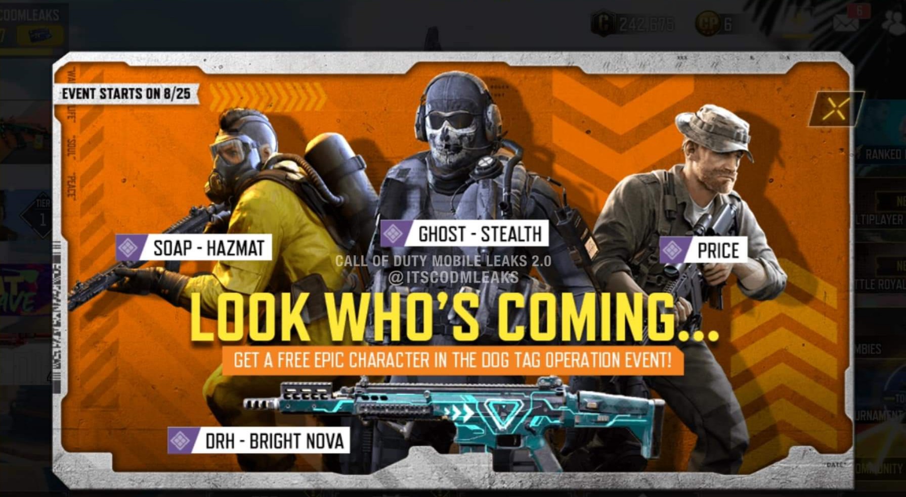 Call Of Duty Ghosts Dog Tags