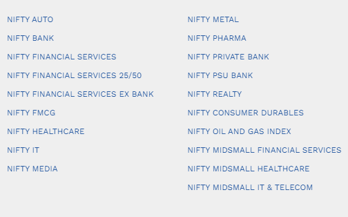 How all major Nifty indices are linked to each other? https://t.co ...