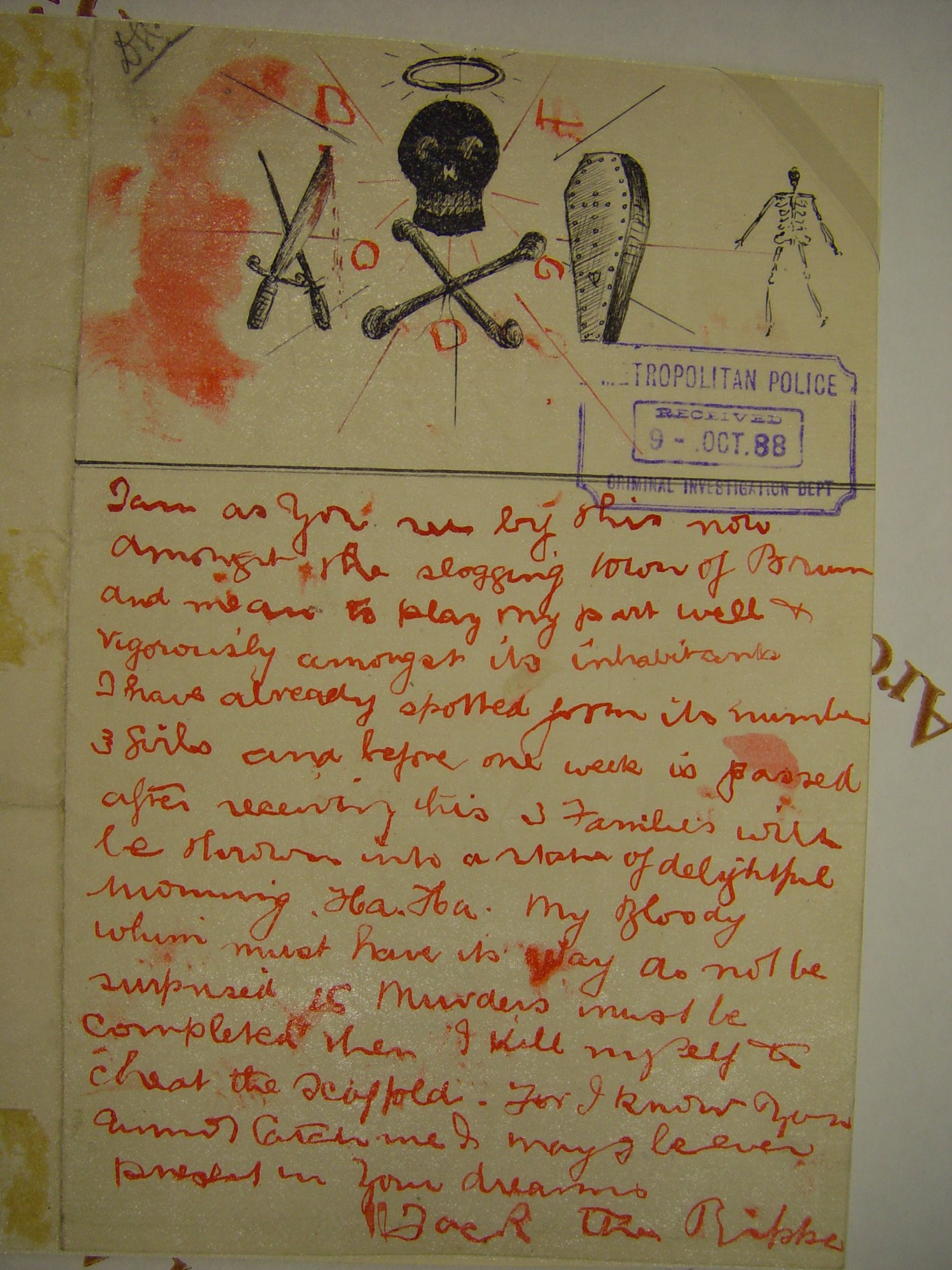 Jack The Ripper Letters