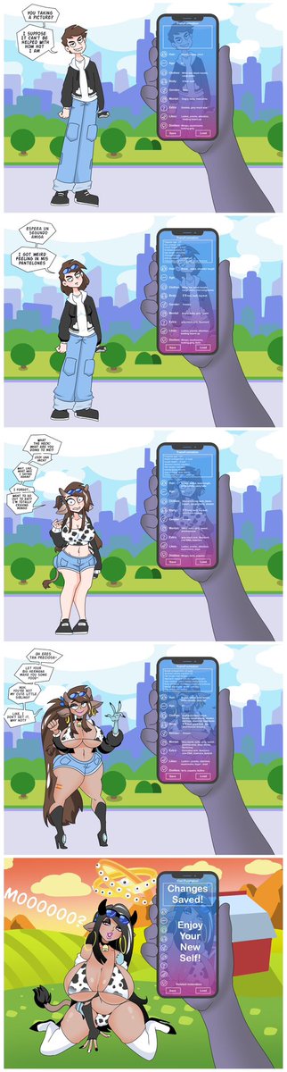 Cow Transformation Sequence