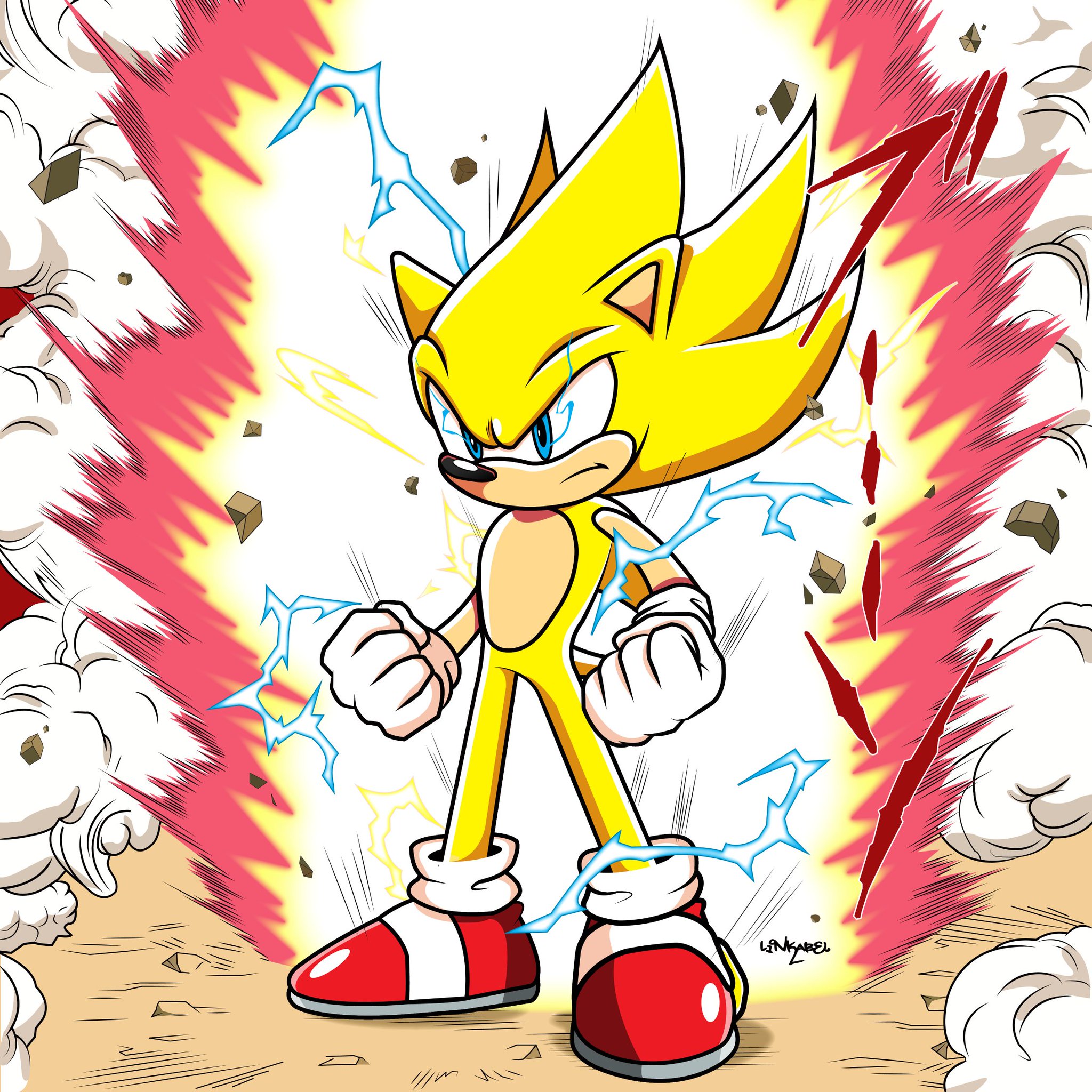 Super Sonic Transformation Super Sonic (Toggleable Transformation)