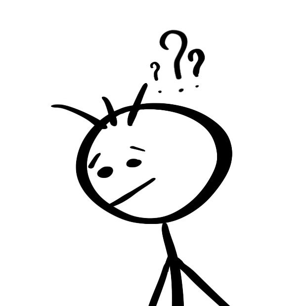 Stick Figure Confused Clipart Cliparts Gif Hypebeast Library Clip Line ...