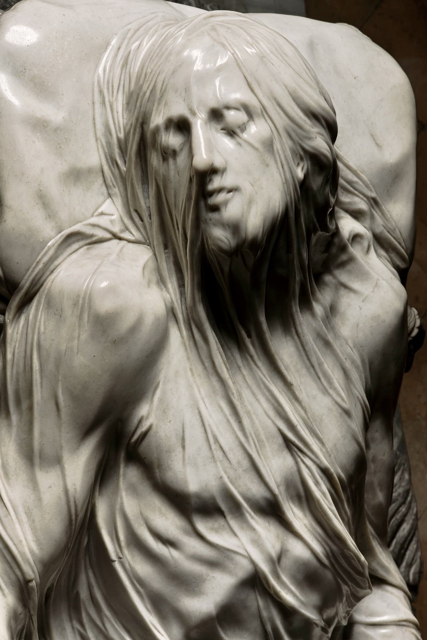 Bernini Sculpture Veil
