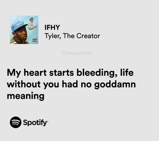 Tyler The Creator Quotes Ifhy