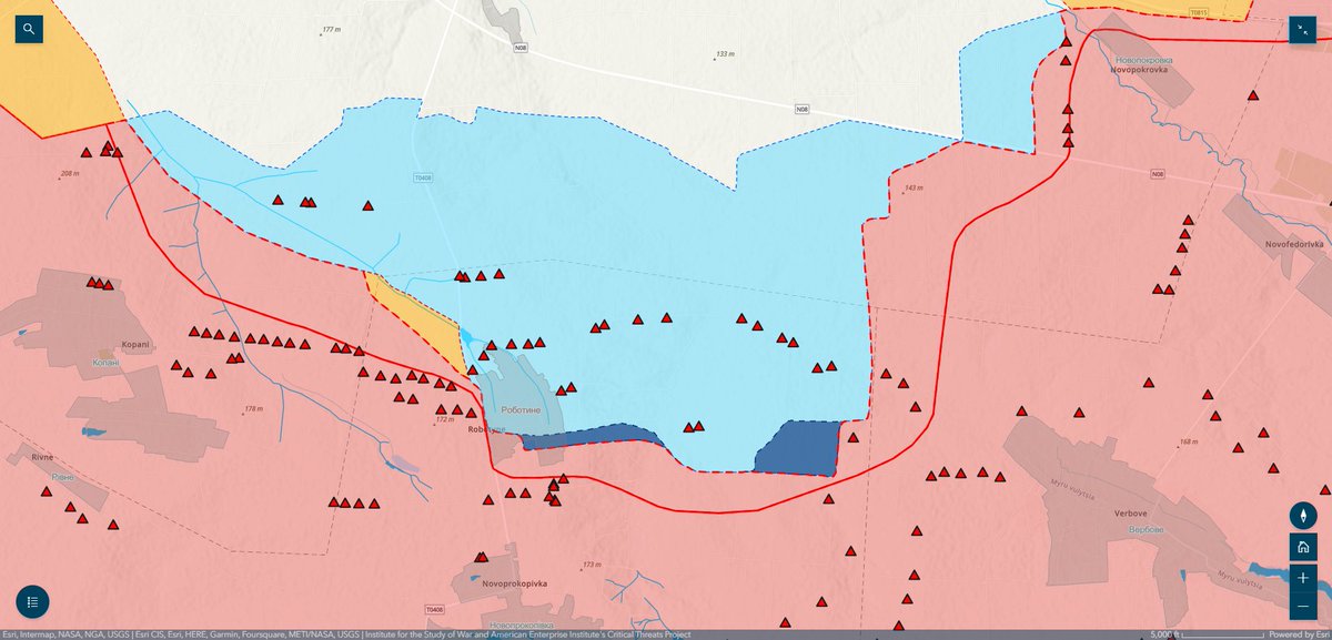 Ukrainian forces advanced closer to the Russian second line of defense ...