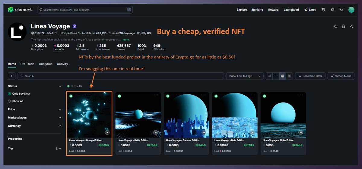 It's time to seriously make it – bear market or not. LayerZero, zkSync, Linea, Base, StarkNet ...