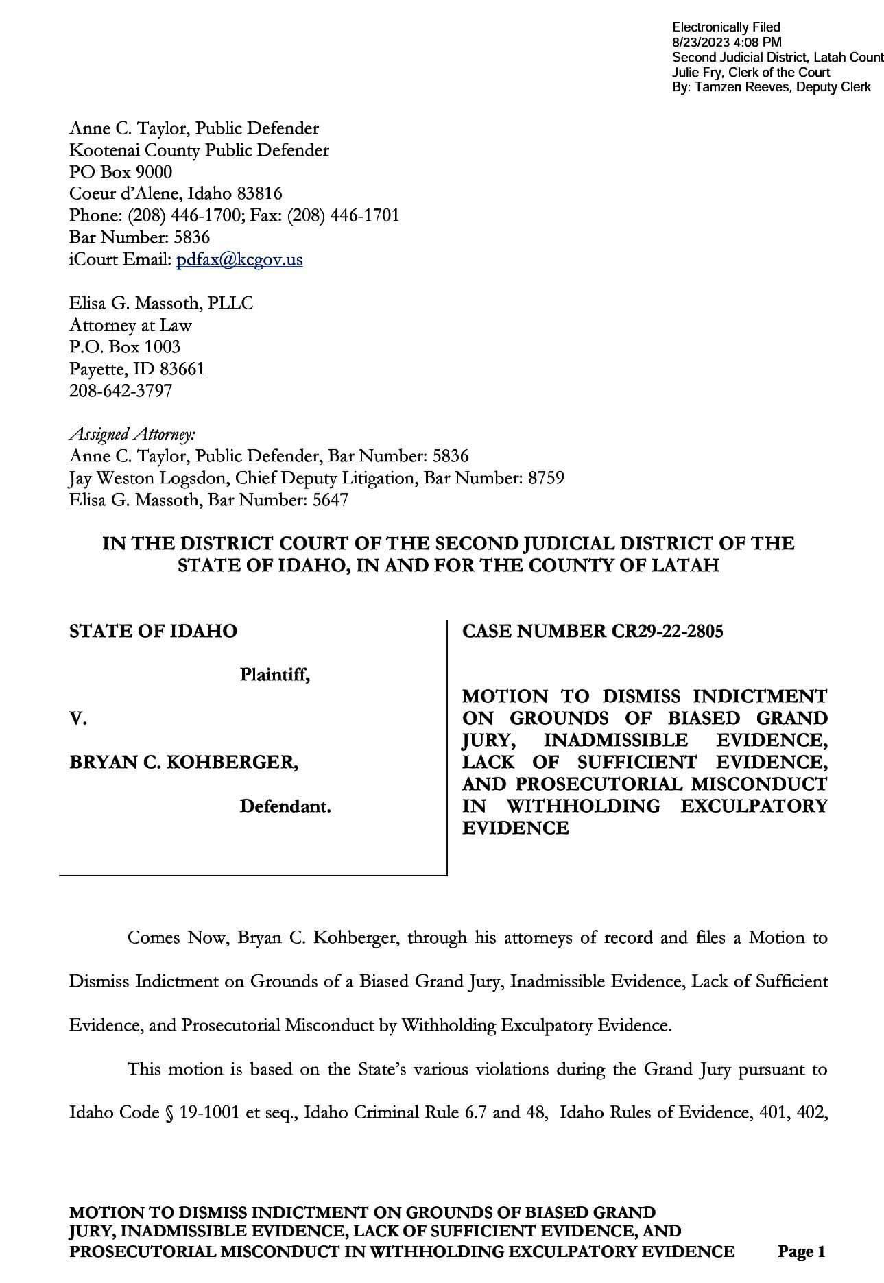 Insufficient Evidence