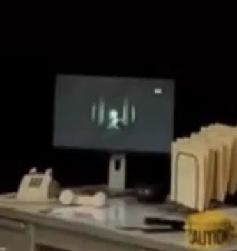 Guy Smashing Computer Gif