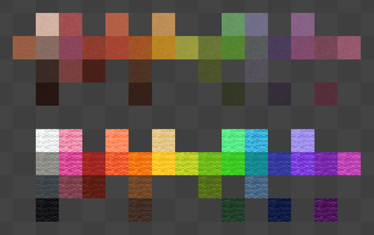 Colors Minecraft What Do You Think About The New Coloured Bundles?