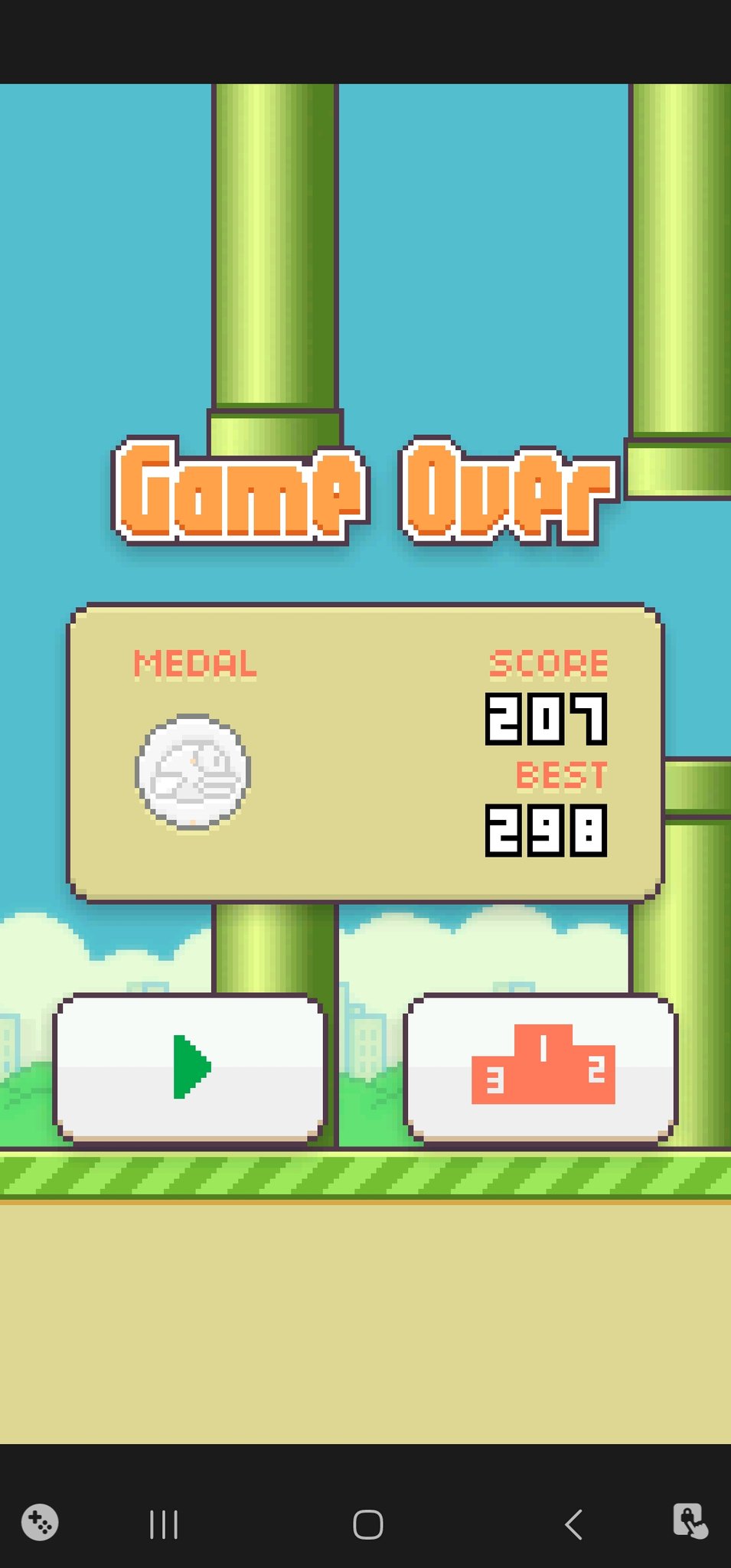 Flappy Bird High Score 201