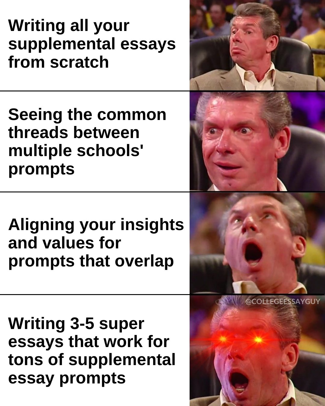 College Essay Memes