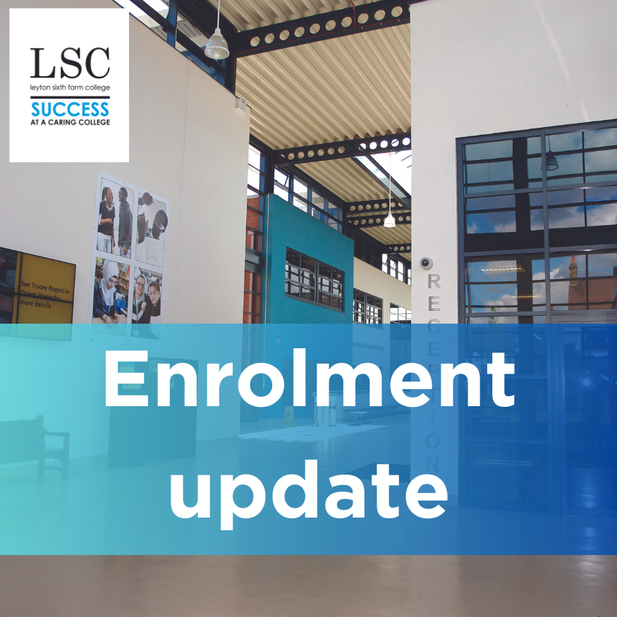 Welcome to Leyton Sixth Form College