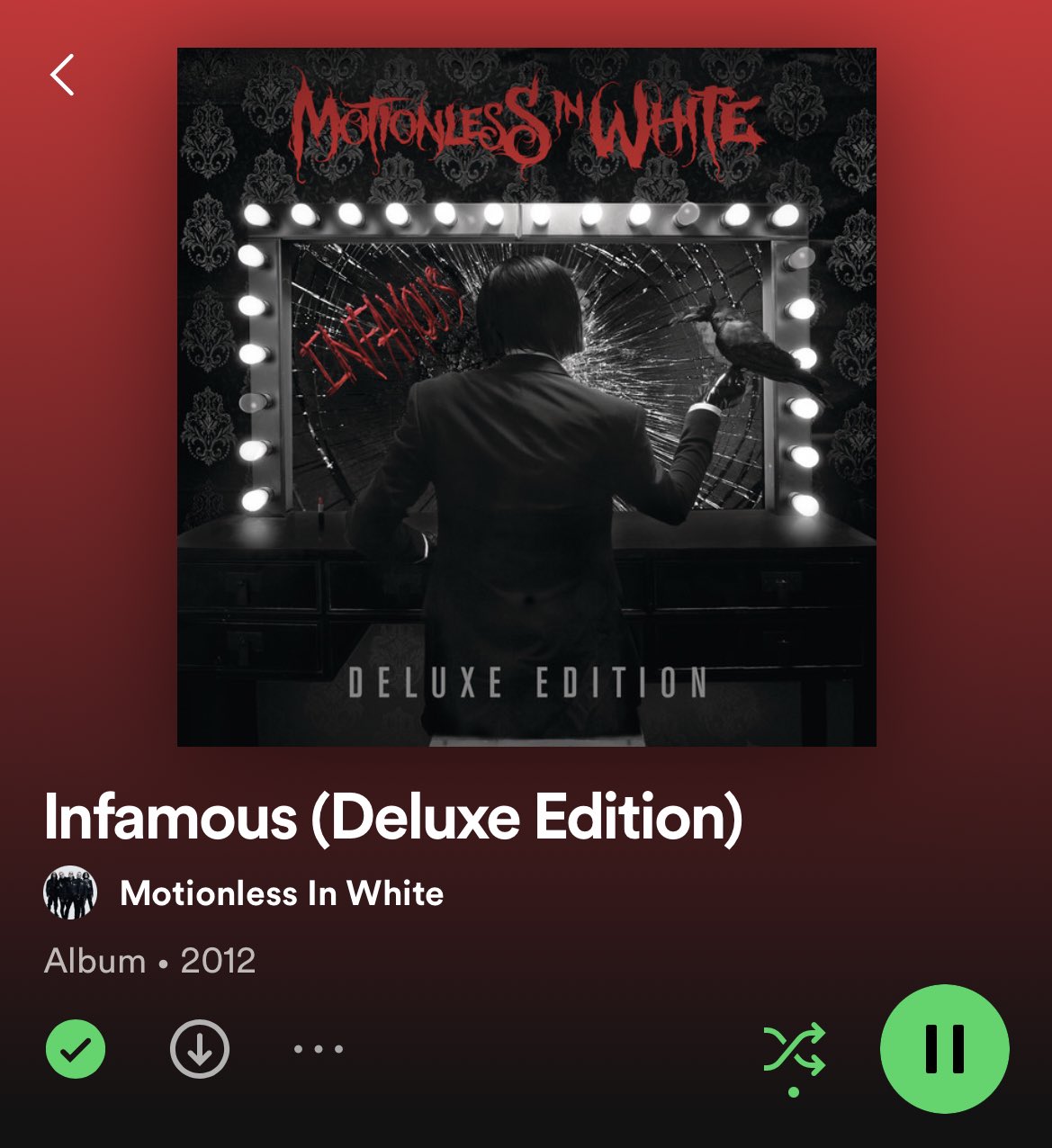 Motionless In White Infamous Deluxe Edition