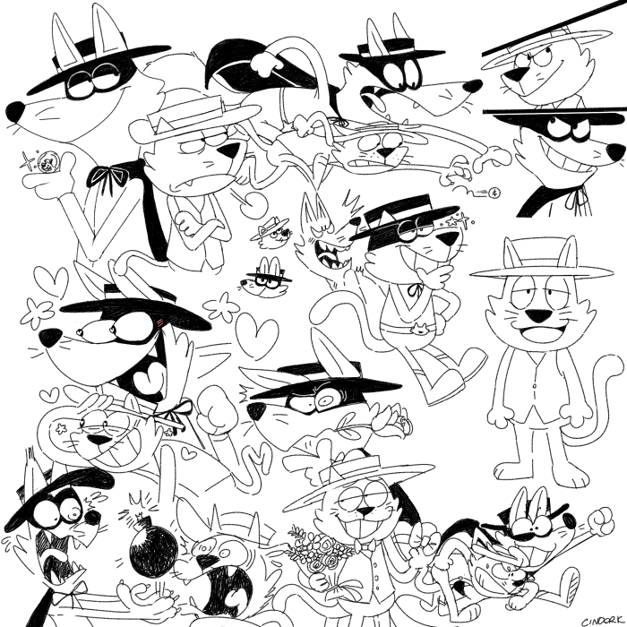 Danger Mouse Coloring Pages How To Draw Baron Silas Von Greenback From