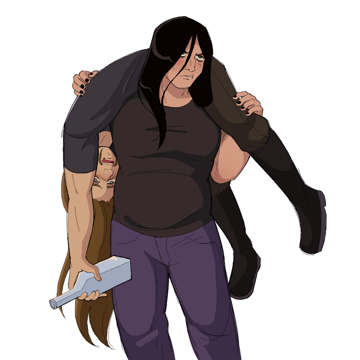 「still gotta watch movie... #metalocalyps」|🌈super kayのイラスト