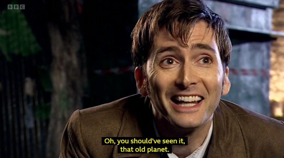 Tenth Doctor Crying