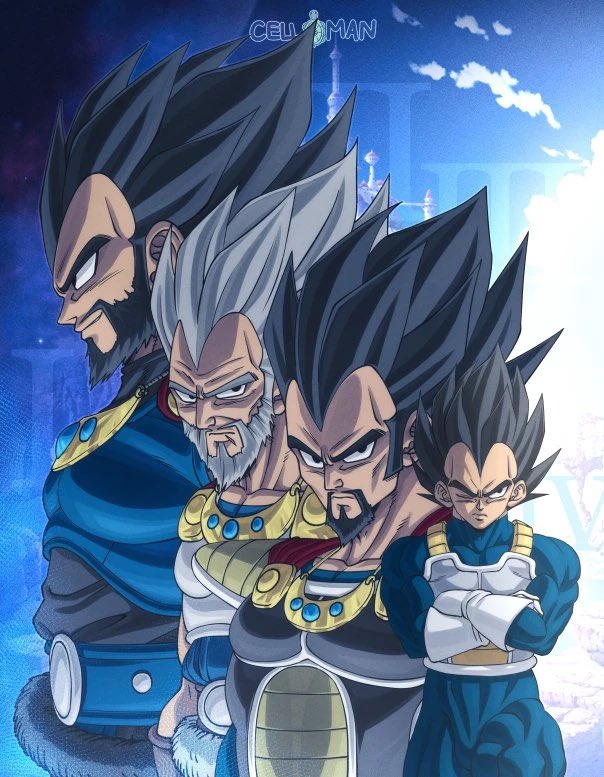 King Vegeta And Prince Vegeta