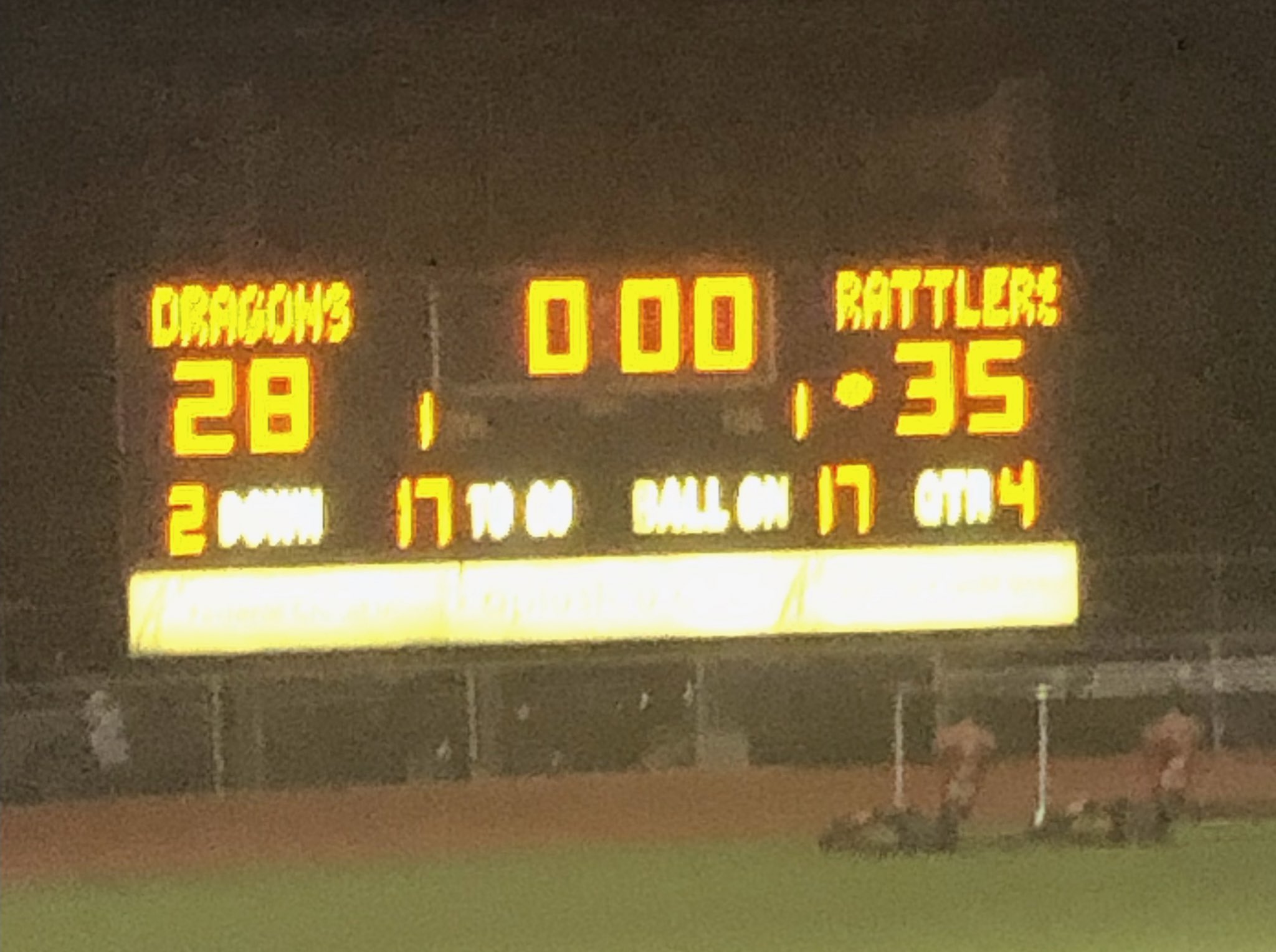 Football Scoreboard Blowout